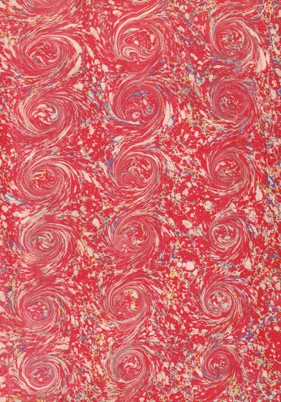 The Process of Marbling Paper. GPO-PIA Joint Research Bulletin. Bindery ...